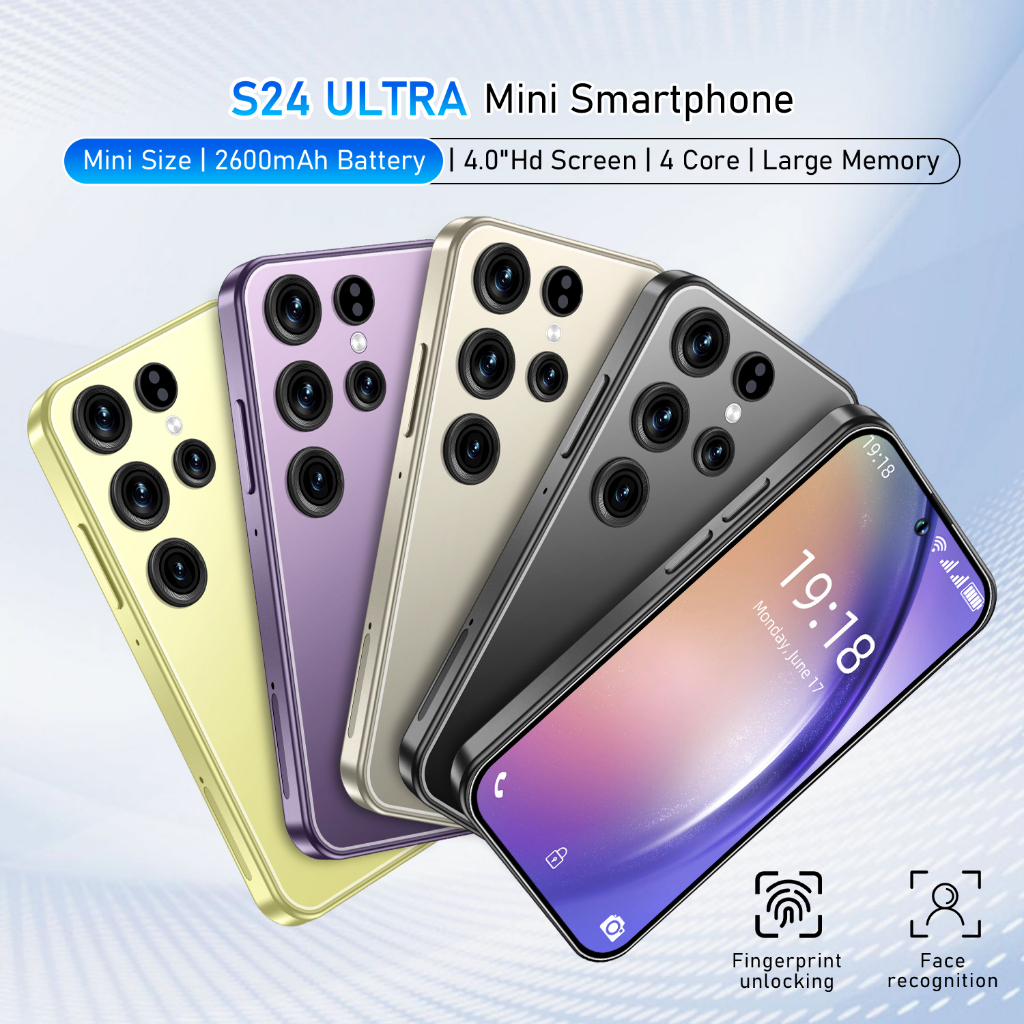 S24 Ultra Full Screen Mini New Smartphone 4.0-inch Screen Mini Phone 3G ...