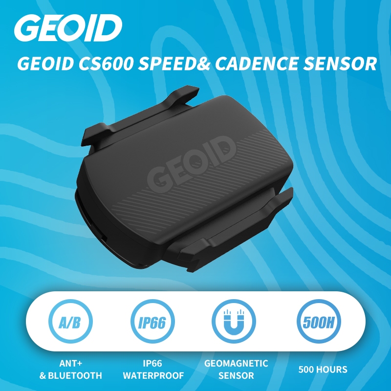 GEOID CS600 Bike Cadence Speed Sensor Wireless Dual Mode Support ...