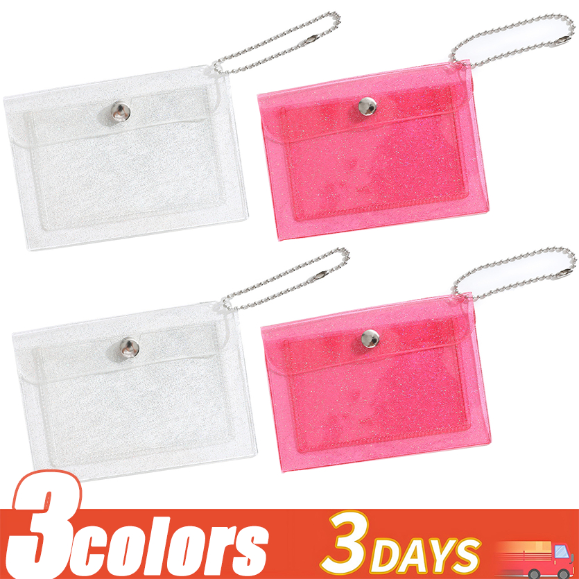 Women's Credit Card Holder/Transparent Waterproof Pvc Card Wallet/Girl ...