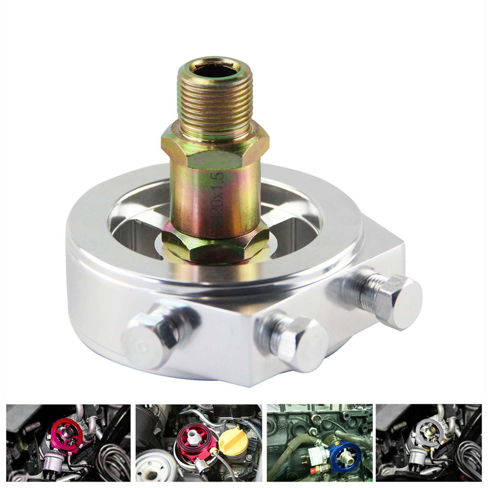 Sandwich Plate For Sensor Oil Filter Block Adapter For M20xP1.50 & 3/4 ...