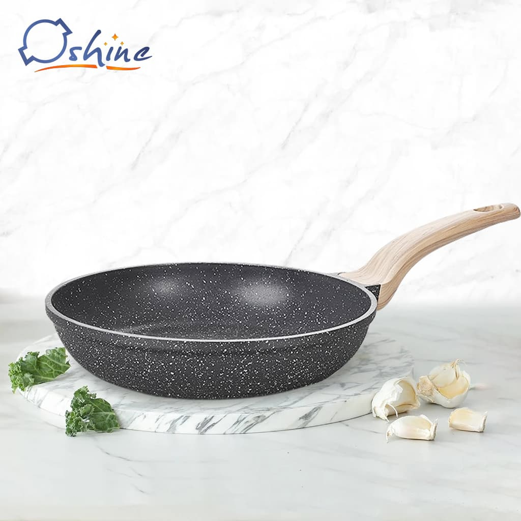 OShine Non Stick Flat Pan Hamburger Omelette Steak Frying Pan For ...