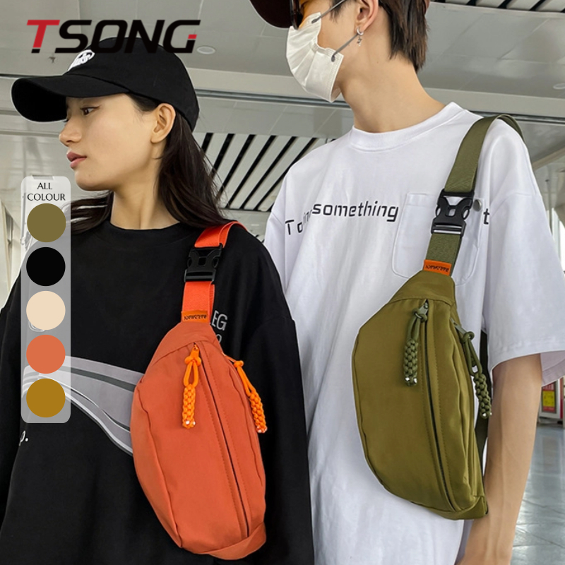 TSONG New chest bags for men casual shoulder bags for men daily ...