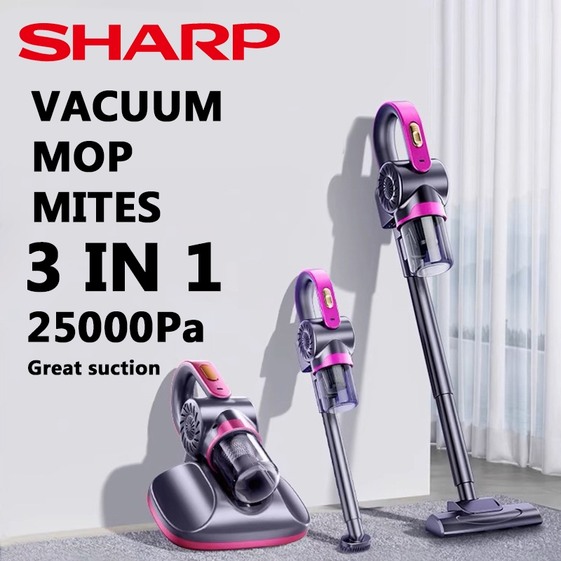 Sharp Wireless Vacuum Cleaner USB Charging Car Household Dual-purpose 3 ...