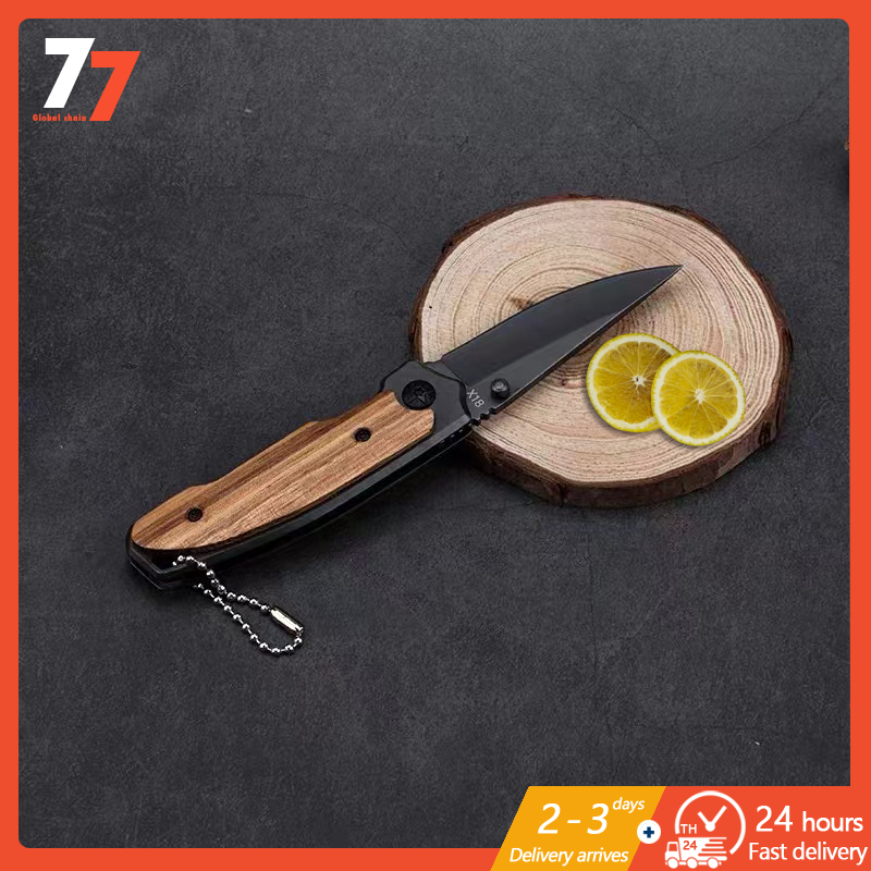Kitchen High Quality Wooden Handle Paring Knife Fruit Knife | Shopee ...