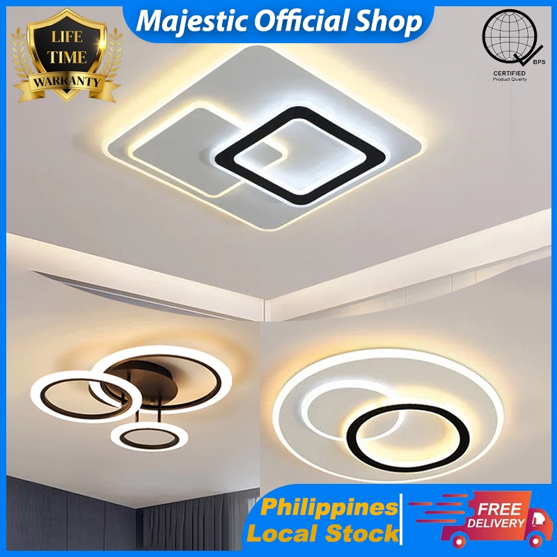 Tri Color LED Ceiling Light Modern Nordic 3 color Ceiling Lamp for ...