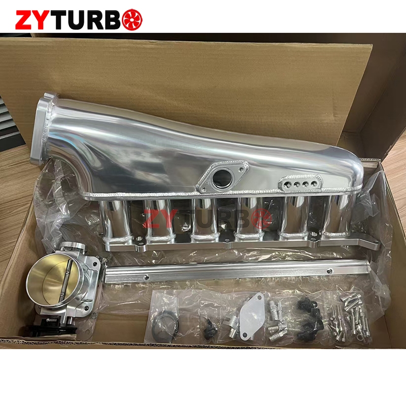 Billet aluminum 2jz ge engine 2jz cnc intake manifold turboing 2jzge ...