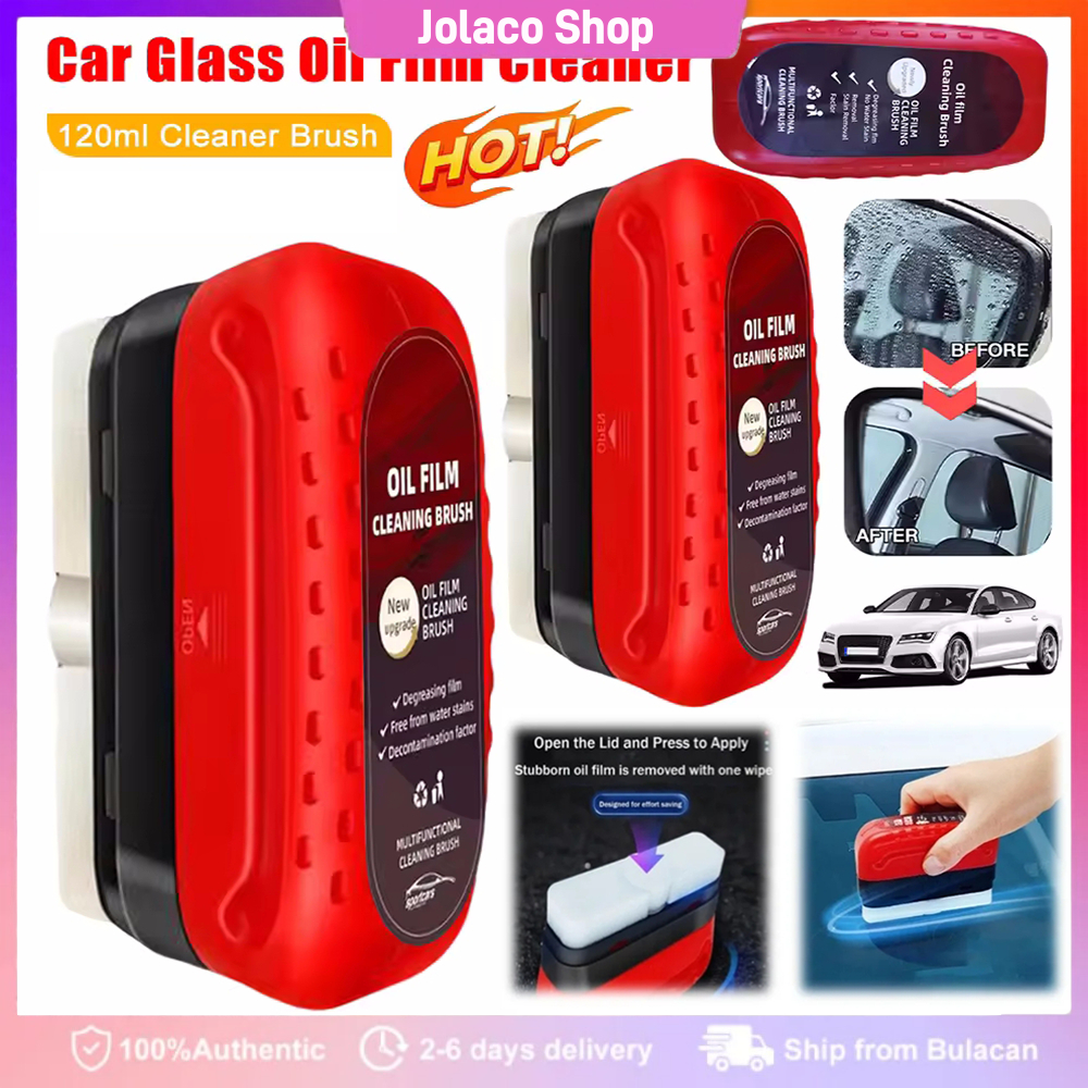 (BUY 1 TAKE 1)Car Glass Oil 120ML Film Cleaner Strong Front Windshield ...