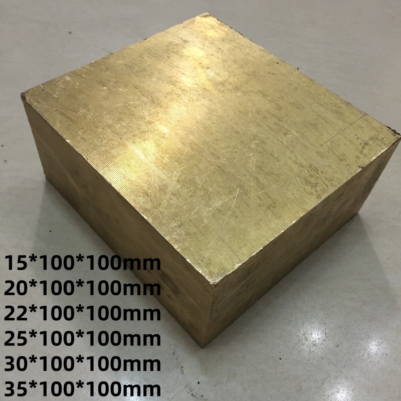 thickness 15 20 22 25 30 35 40mm H59 brass thick plate square solid ...