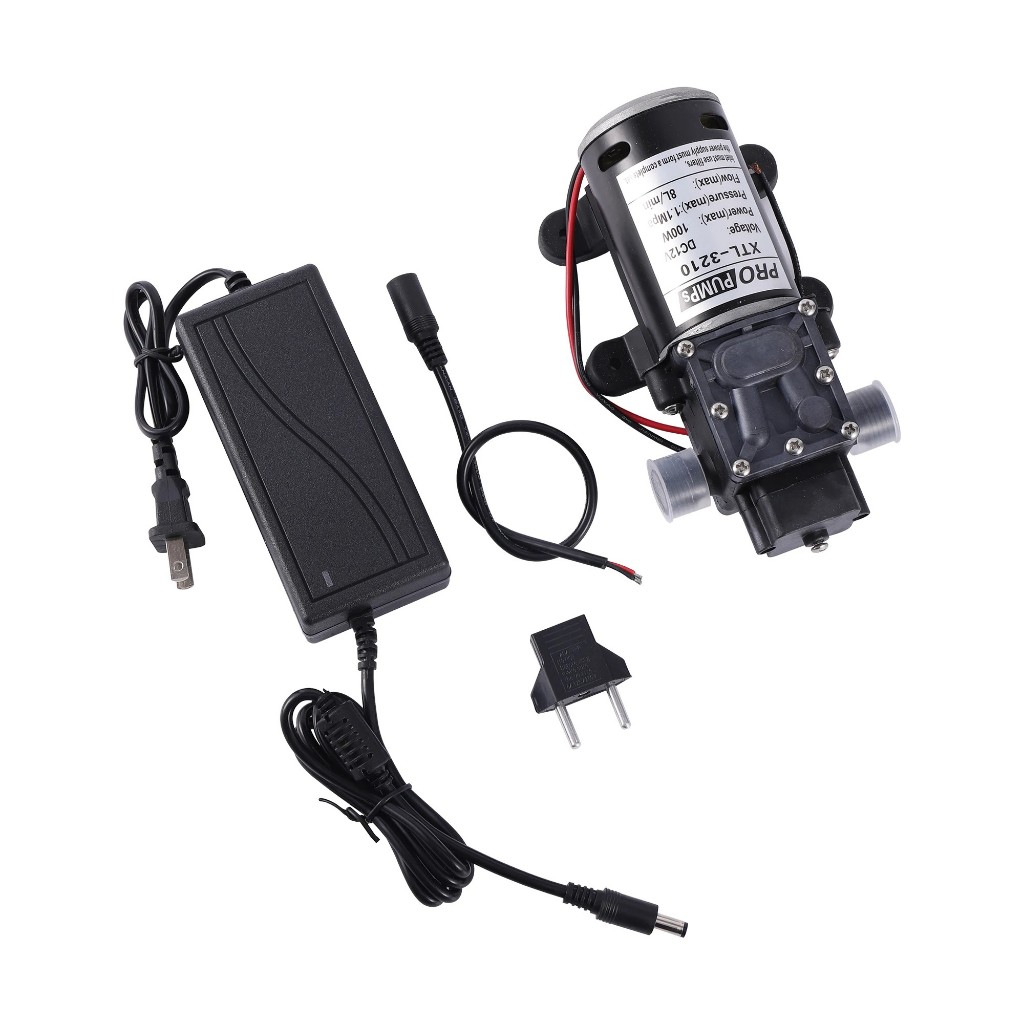 DC 12V 100W High Pressure Micro Diaphragm Electric Backflow Pump Garden ...