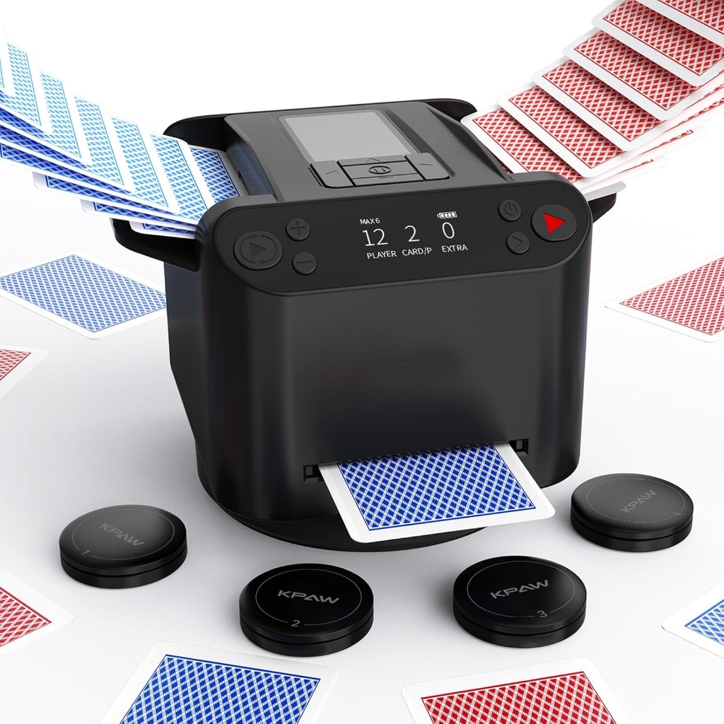 Card Shuffler Automatic Card Dealer Machine Anti-Fraud Anti-Cheating ...