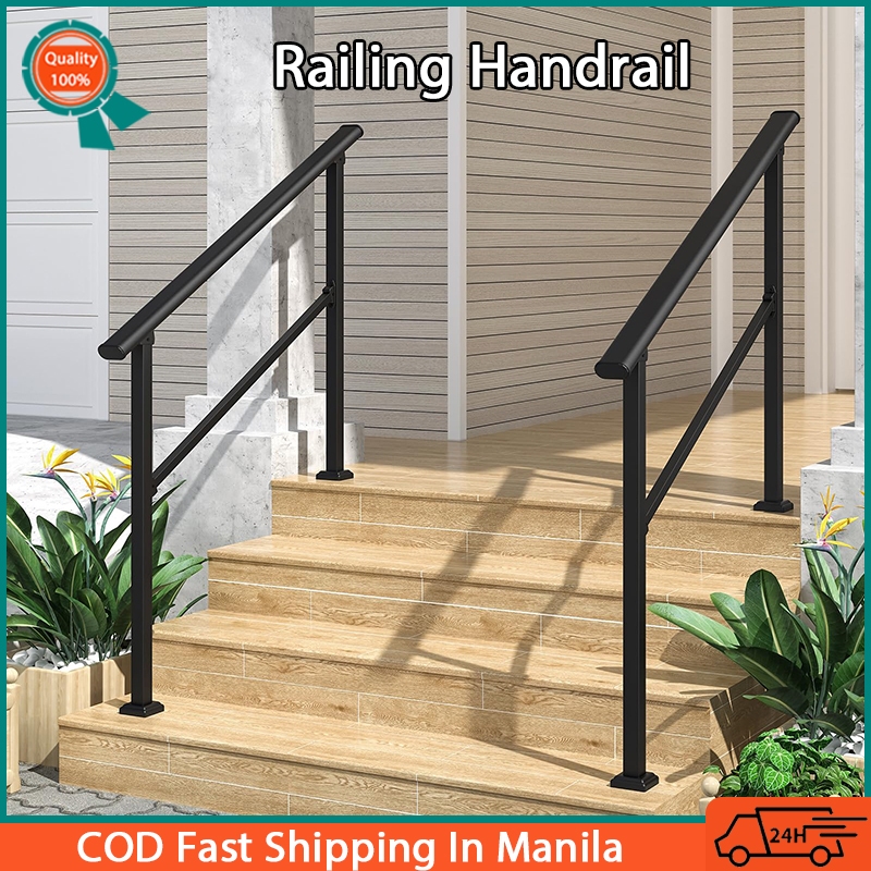 Stair Handrail Cast Iron Bay Window Railing Loft Guardrail Handrail ...