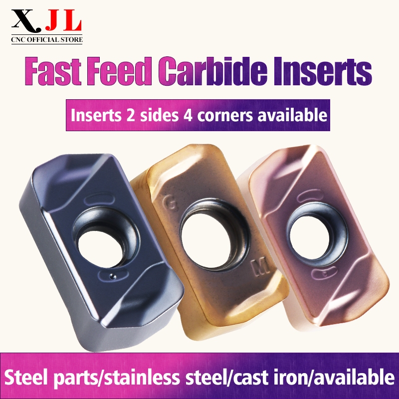Carbide Inserts LNMU/LOGU Double sided Fast Feed milling insert SDMT12 ...