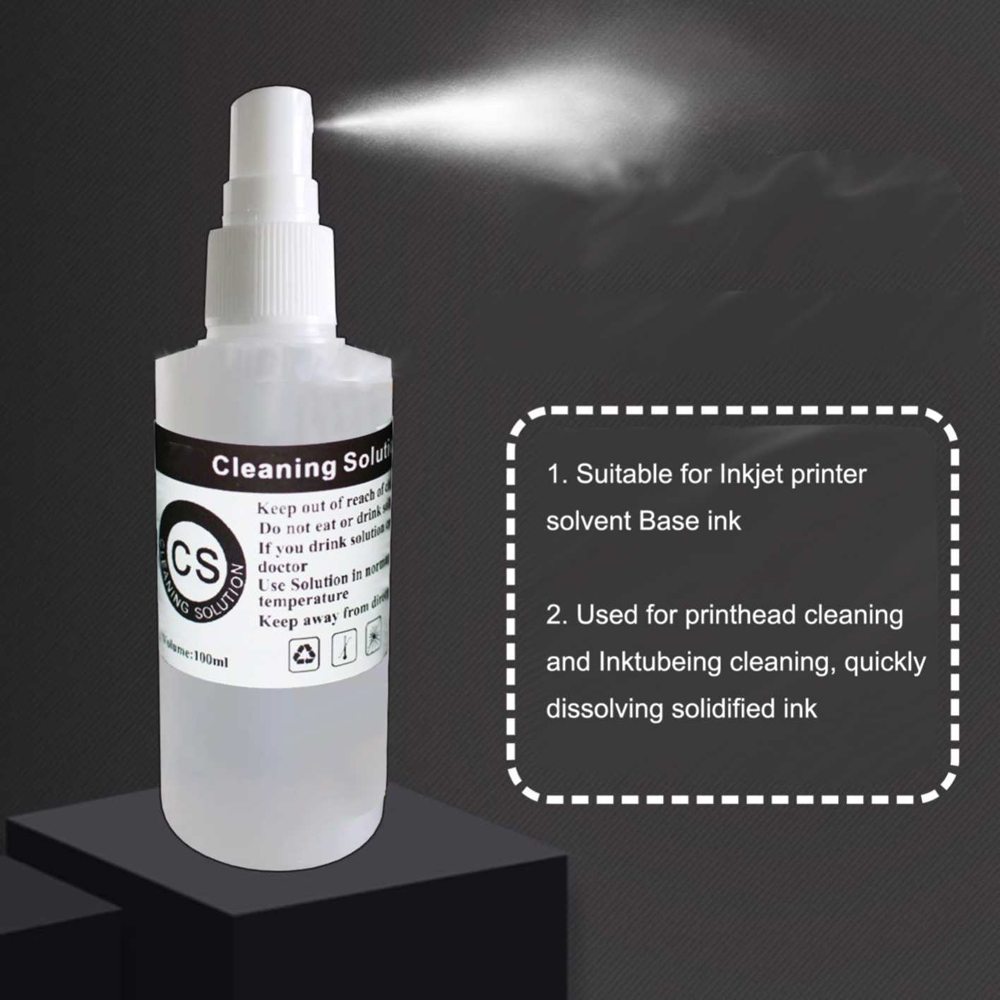 cleaning solution Spray for Handheld Printer Use for Printhead Cleaning ...