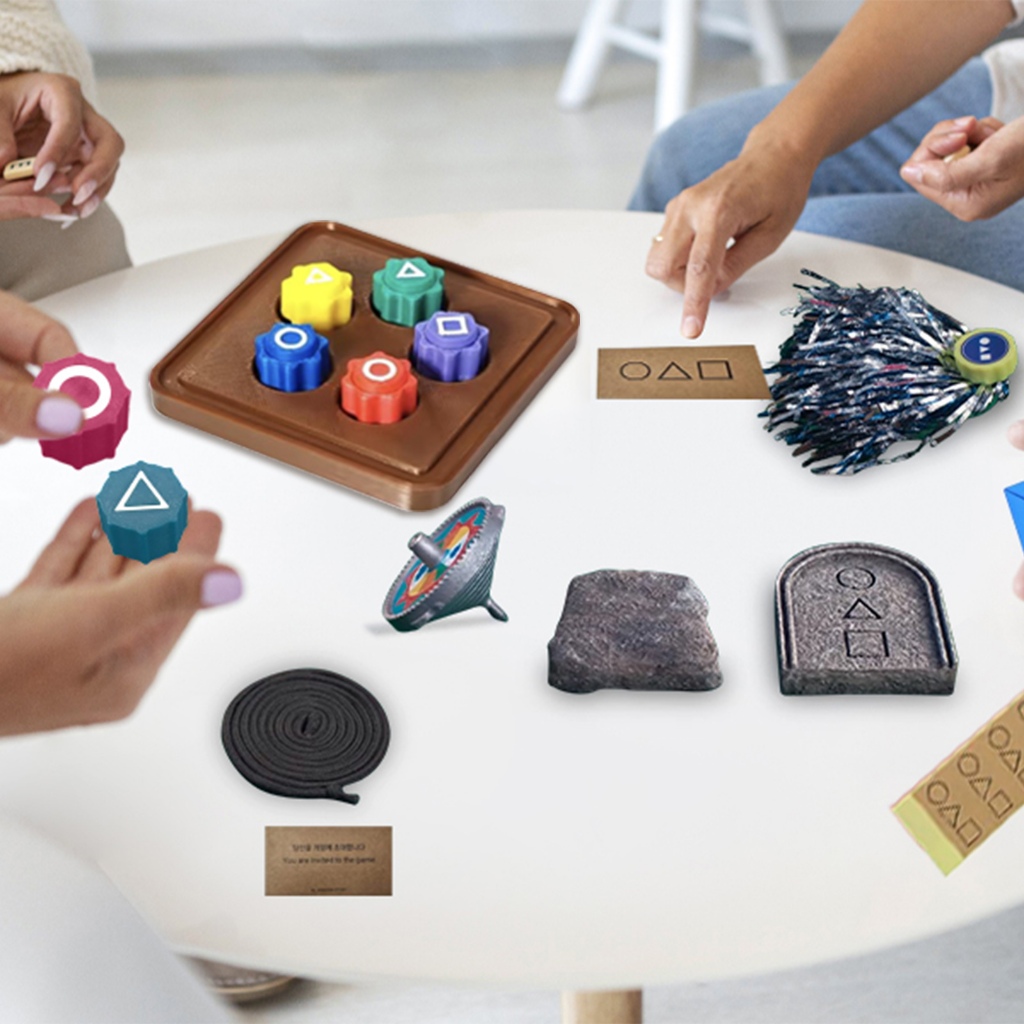 Squid Game 2 Gonggi Stones Traditional Korean Game 3D Printed Gonggi ...