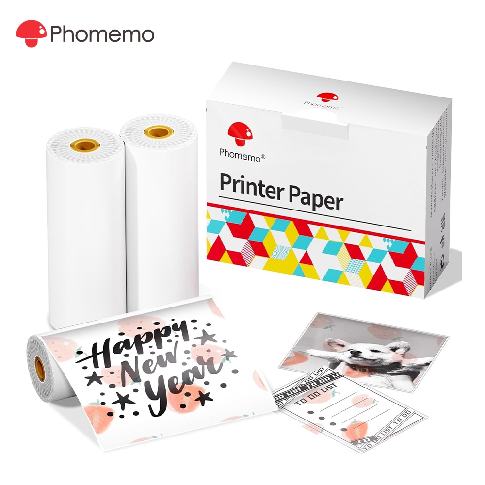 Phomemo 50mm Strawberry Pattern Label Sticker For T02 M02 M03 M04S ...