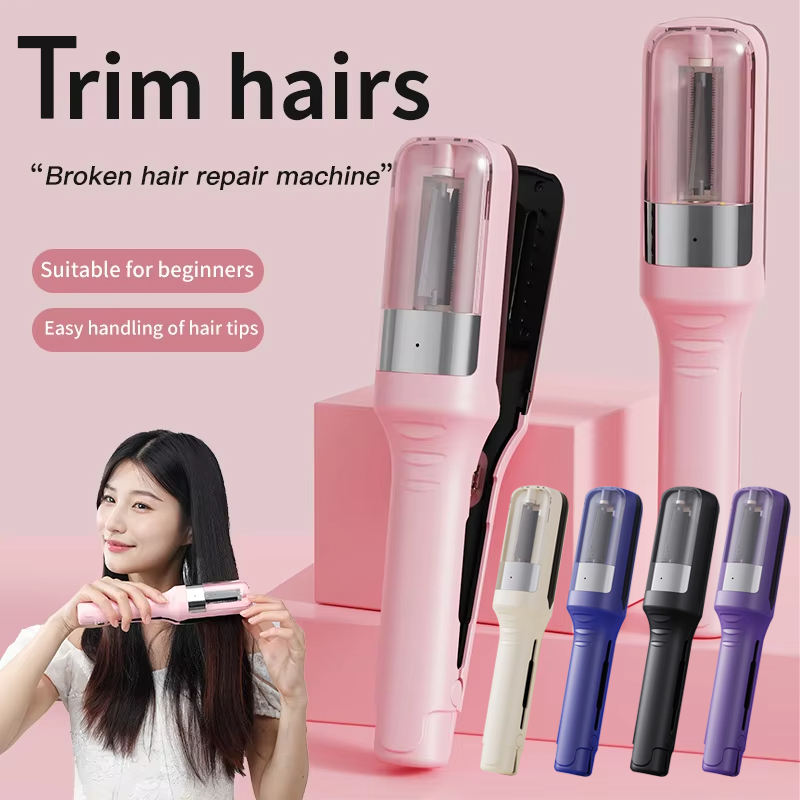 Split Hair Trimmer 2 In 1 Hair Care Trimmer Tool Automatic Rechargeable ...