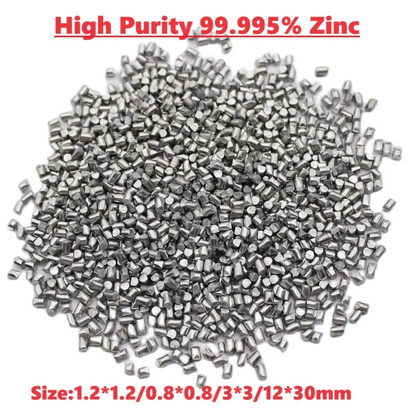 100g High Purity 99.995% Zinc Zn Pure Metal Grain Granular Ingot Lumps ...