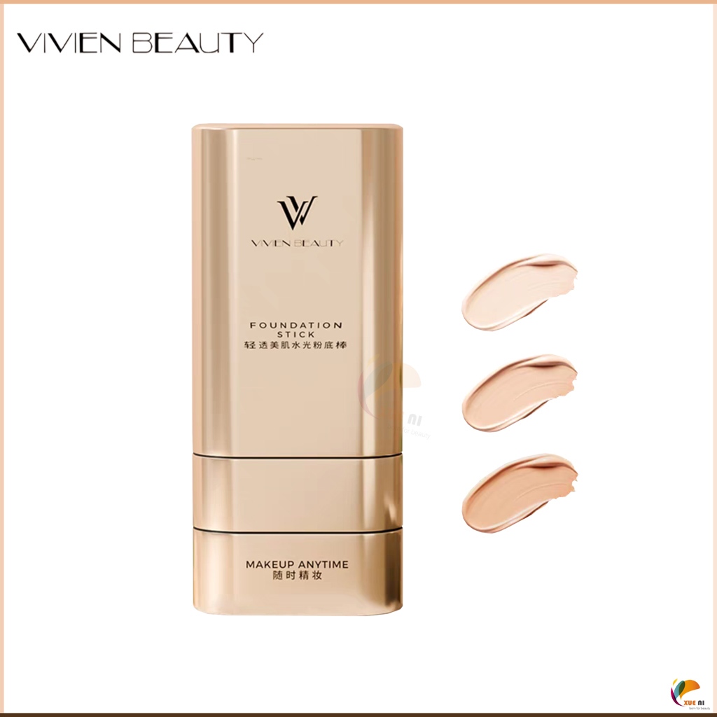 Official Authentic VIVIEN BEAUTY VV double head foundation make-up ...