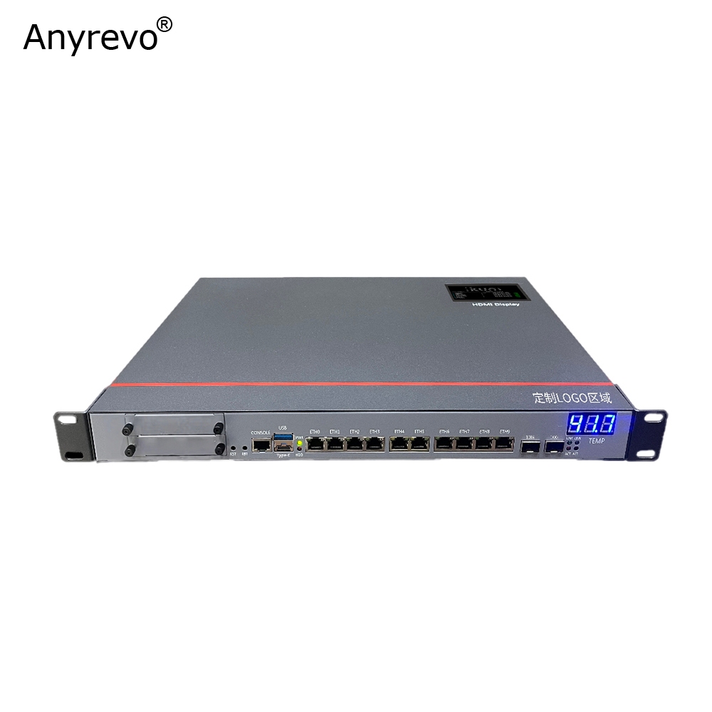 1U Rackmount Firewall Router Intel Core i9 9900T Octa Core Computer ...