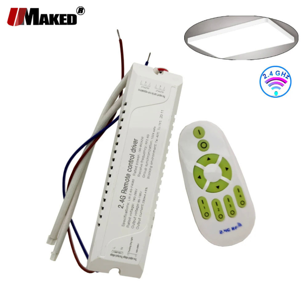 35-50w-5 220V 40-80X2W LED Box Driver Intelligent 2.4G Wireless RF ...