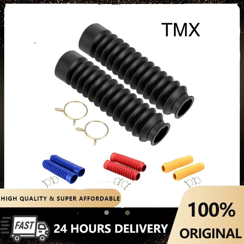 TMX RUBBER BOOTS MOTORCYCLE FRONT SHOCK COVER 1 PAIR | Shopee Philippines