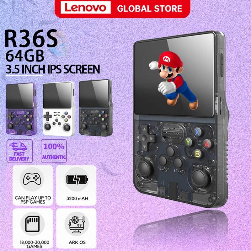 GameCove R36S Retro Gaming Console 3.5'' HD IPS Screen, 5000+ Classic ...