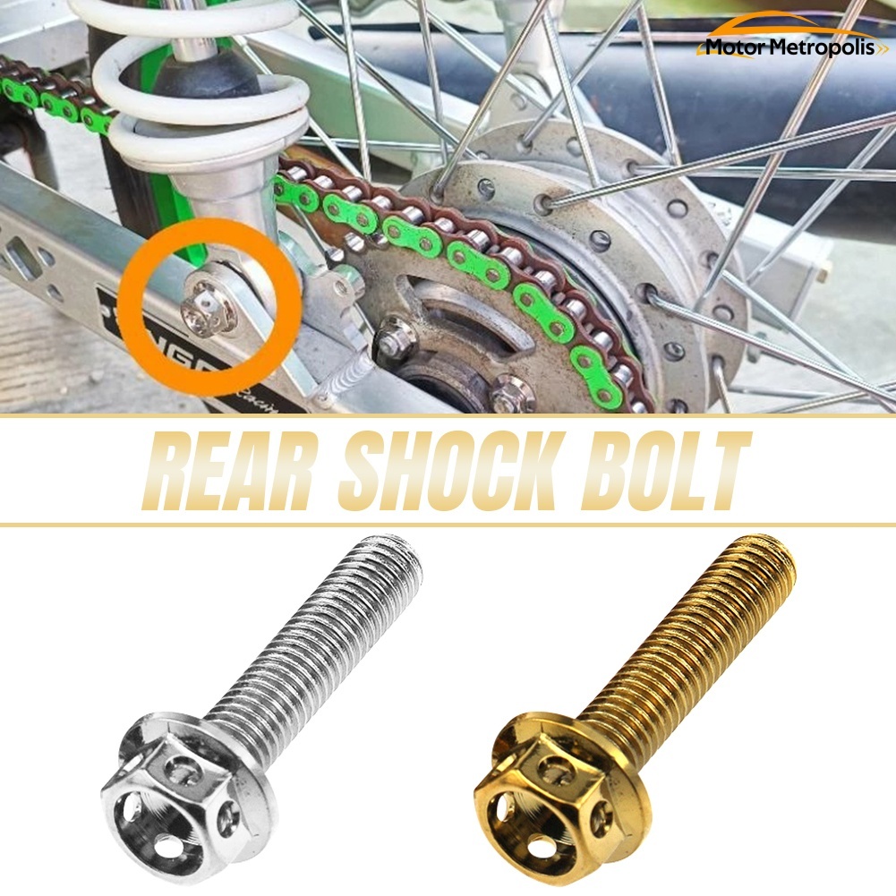 Universal Rear Shock Bolt Professional Motorcycle Parts Support Fit For ...