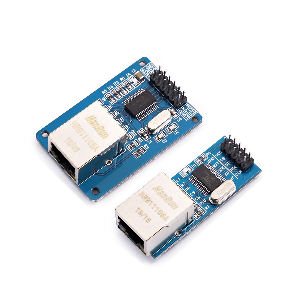 ENC28J60 Network Module spi Interface Ethernet Microcontroller Wide Version/Mini Version ...