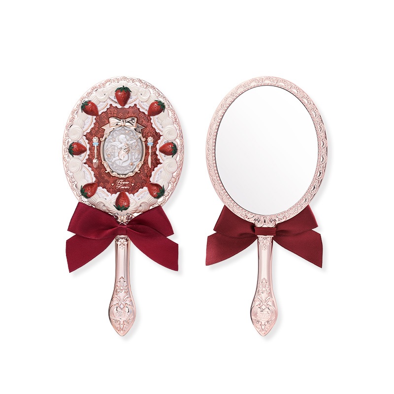 Flower Knows Hand Mirror Makeup Tools Portable Mirror Princess Makeup ...