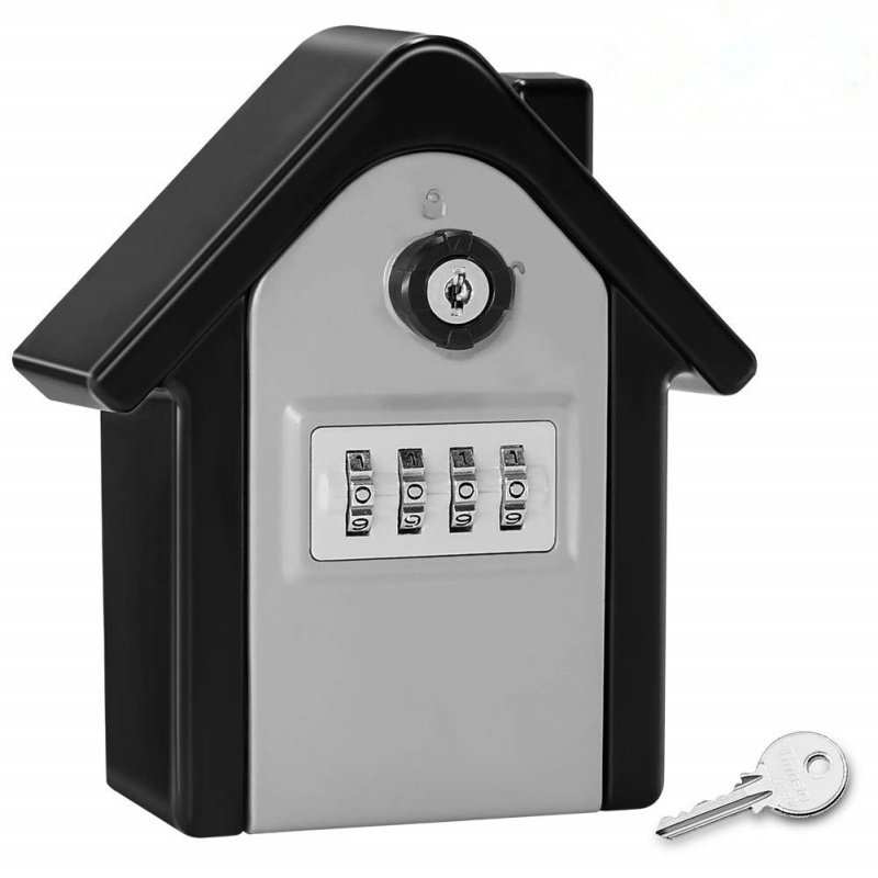 Password Key Box Dual-opening Combination Wall-mounted Key Box ...