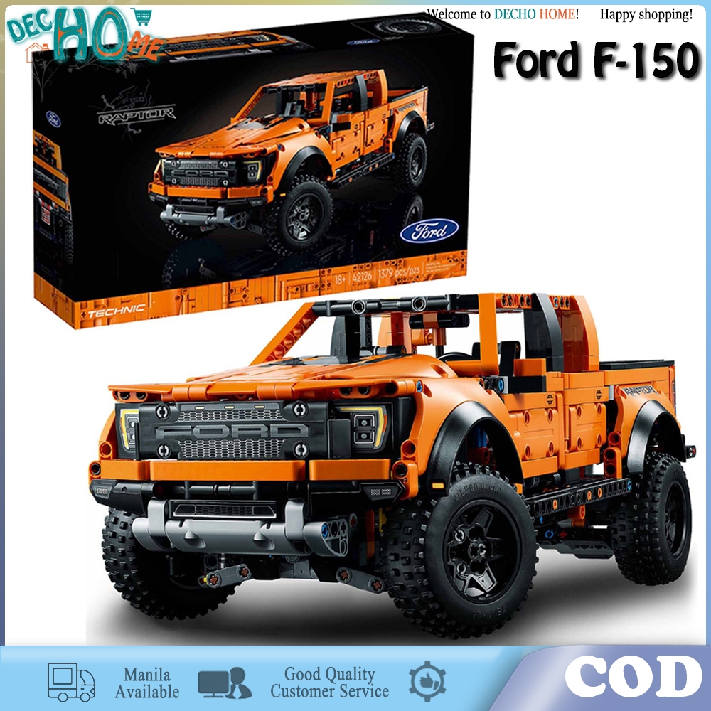 Compatible Technic Set Ford F-150 Raptor Building Blocks Car Toys for ...