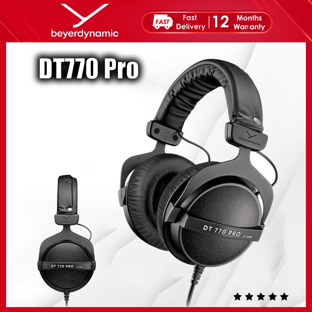 Beyerdynamic DT770 PRO Professional Monitoring Earphones, Gaming Earphones, Music Earphone ...