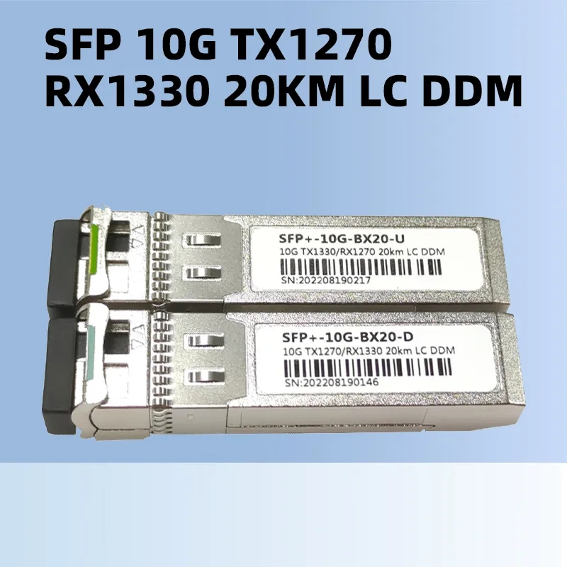 10G SFP+ Module Mikrotik/HUAWEI/HP/CISCO etc LC BiDi 1270nm/1330nm ...
