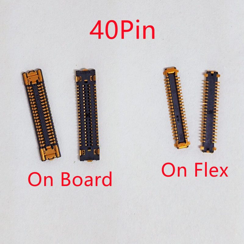 5-20Pcs LCD Display Screen Flex FPC Connector 40Pin For Samsung Galaxy ...