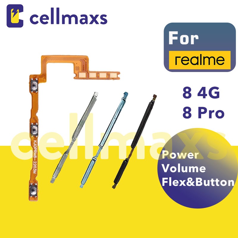 For REALME 8 Pro 4G Power On Off Volume Flex Button | Shopee Philippines