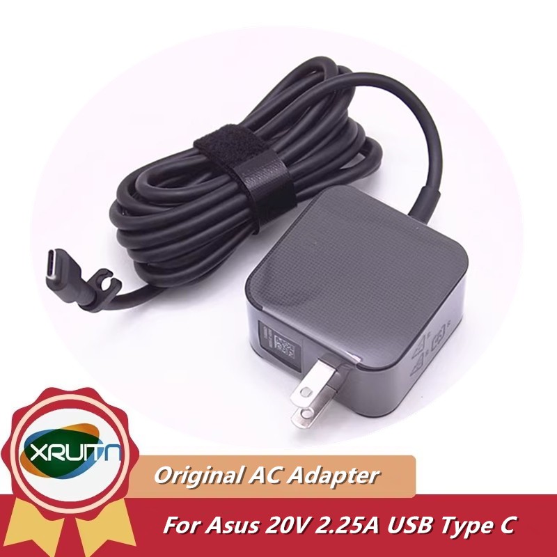 Original ADP-45EW Y 20V 2.25A 45W Type-C USB-C AC DC Adapter for Asus ADP-45XE D ADP-45XE B ...