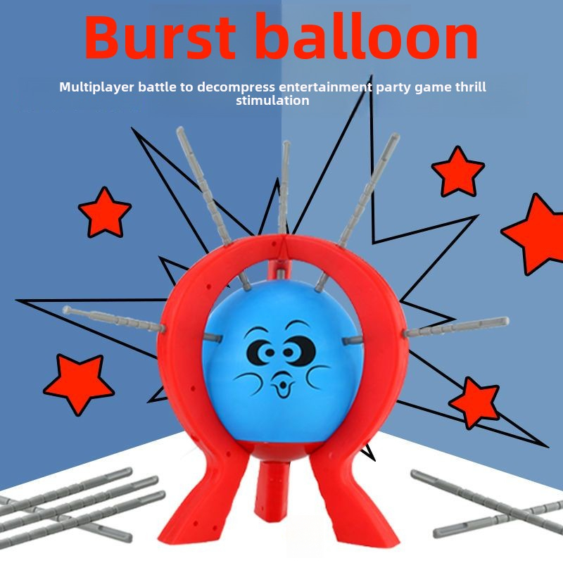 Burst balloons parent-child friends interactive toys Decompression ...