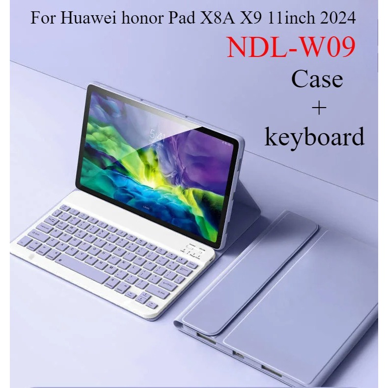 Case for Huawei Honor Pad X8a X9 NDL-W09 Keyboard Cover Detachable ...