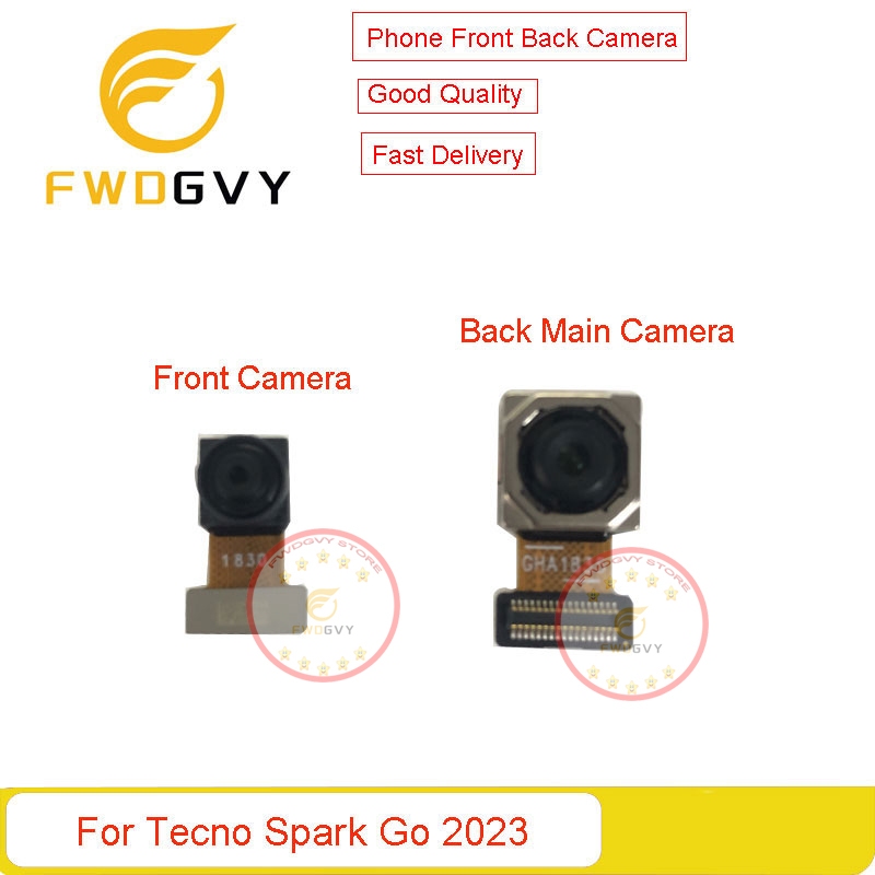 For Tecno Spark Go 2023 Front Back Camera Main Frontal Facing Cameras ...