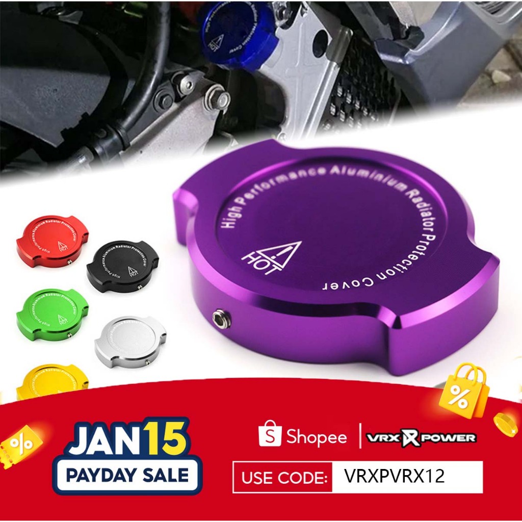 For NMAX AEROX 155 PCX ADV160 VARIO Motorcycle Coolant Radiator Cap CNC ...