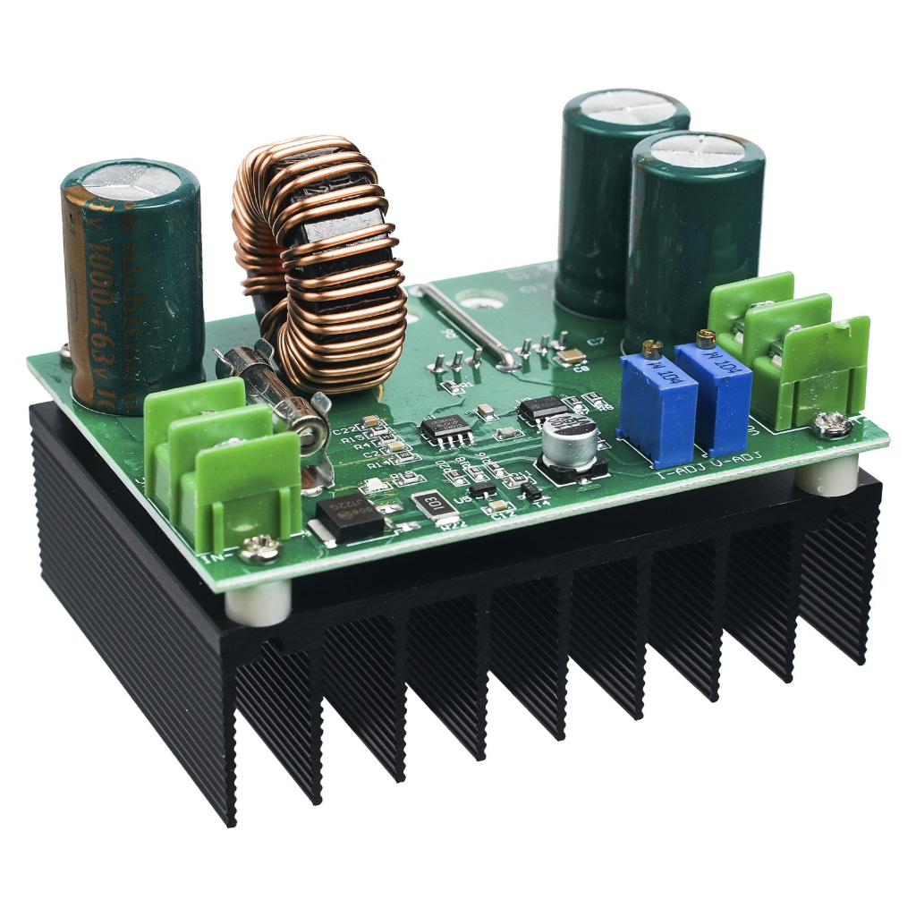 600W DC-DC Booster Module Solar Notebook Power Supply 10-60V Liter 12 ...