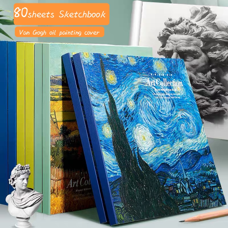 80/45Sheets Thickened 20K/A4 Sketchbook Art Students Special Art Book ...