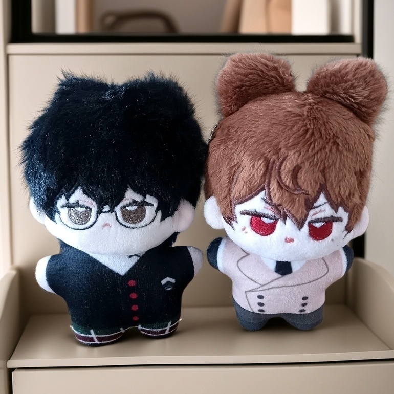Persona 5 Plush Doll 10CM Ren Amamiya & Goro Akechi Keychain - Cute ...