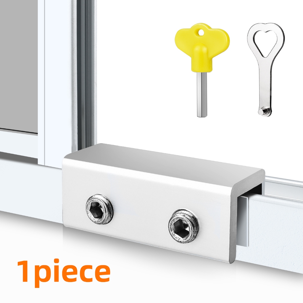 Window Locks, 1/2/4 Sets Sliding Security Window Lock with Key for ...