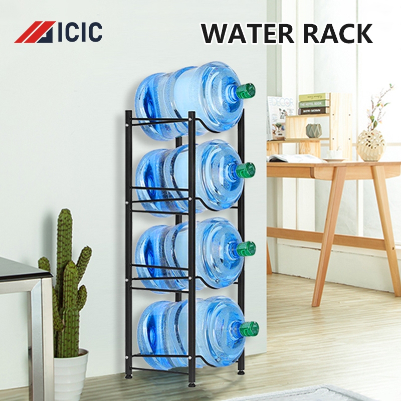 ICIC 3/4/5 Layer Mineral Water Dispenser Rack Stand Water Container ...