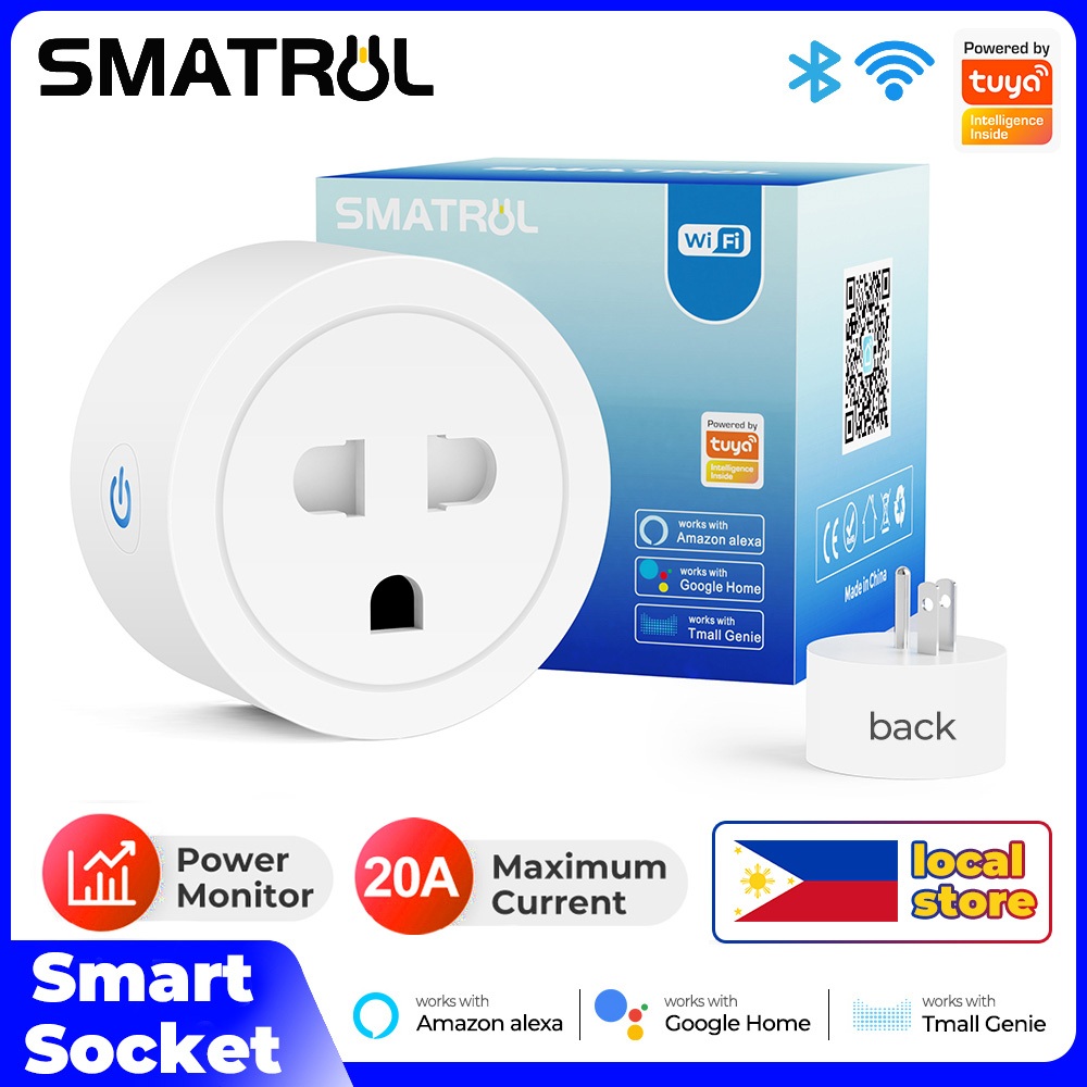 SMATRUL WiFi Smart Socket 20A/16A Smart Socket Original Wifi Smart Plug ... SMATRUL WiFi Smart Socket 20A/16A Smart Socket Original Wifi Smart Plug ...