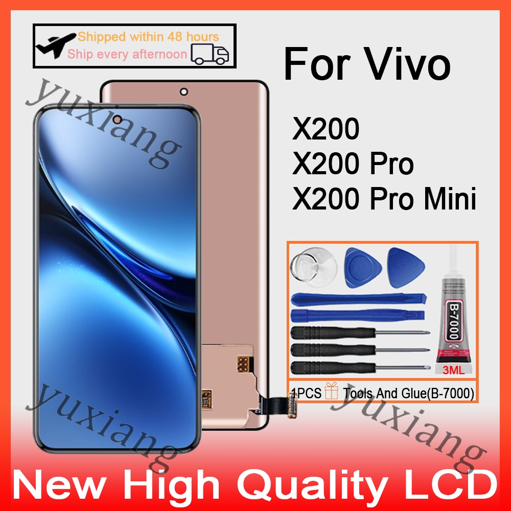 AMOLED For Vivo X200 5G X200 Pro 5G X200 Pro Mini LCD Display Touch ...