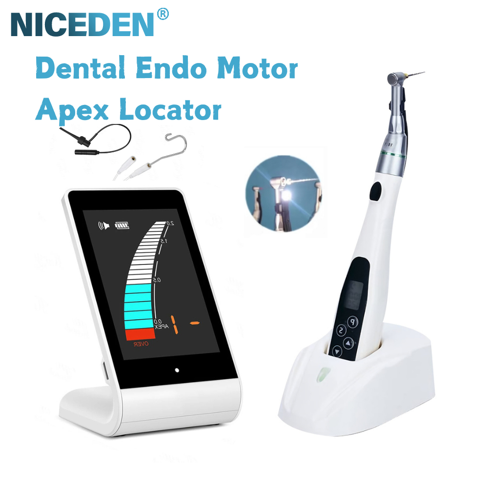 NICEDEN/ dental lab equipment apex locator with endo motor root canal treatment surgical ...