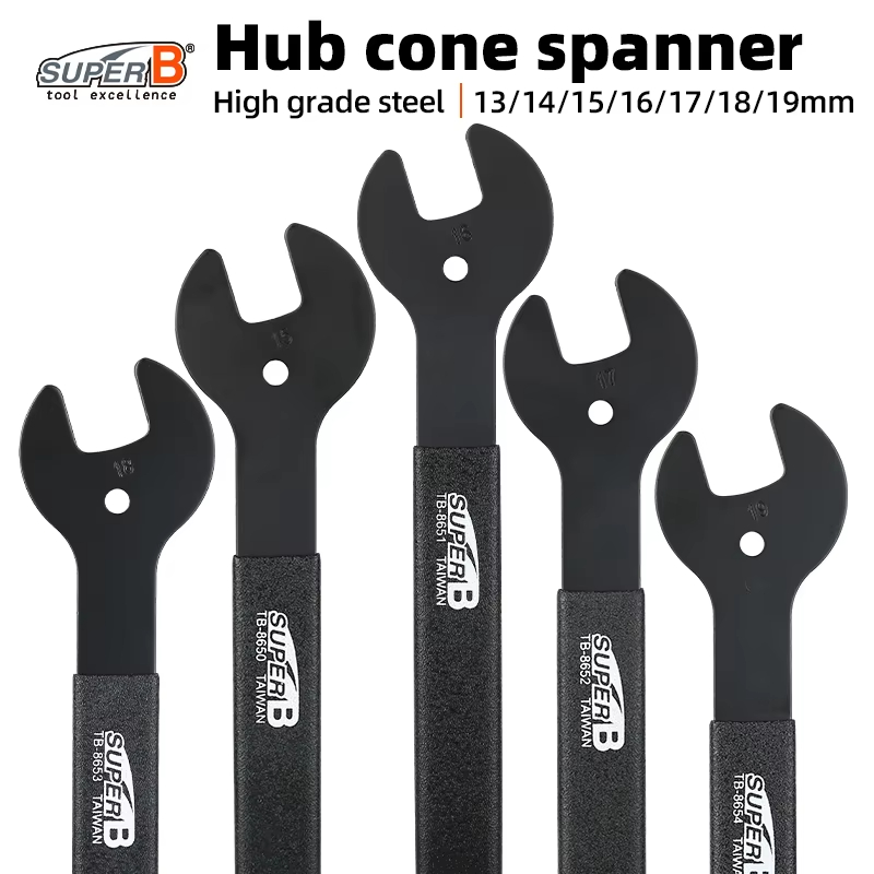 Super B Bicycle Tools Hub Cone Spanner 13-19mm Spec MTB Road Bike Hub ...