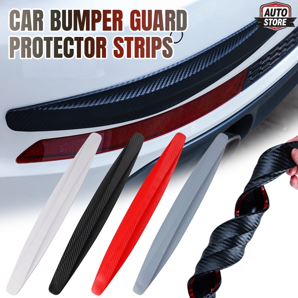 Car Bumper Guard Protector Strips Anti Tabrakan Strip Corner Strip 2pcs ...